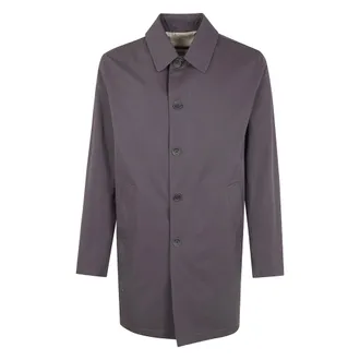Herno Single-Breasted Manteaux - Homme - Manteaux - Brun - Taille: M