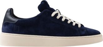 D.A.T.E. D.a.t.e., Homme, Chaussures, Bleu, Taille: 42 EU Camoscio Baskets