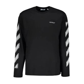 Off-white Logo Sweatshirt - - Tops - Herren - Schwarzk - M