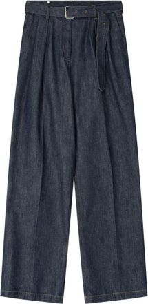 Dries Van Noten Femme, Pantalons, Bleu, Taille: 42 FR Jeans