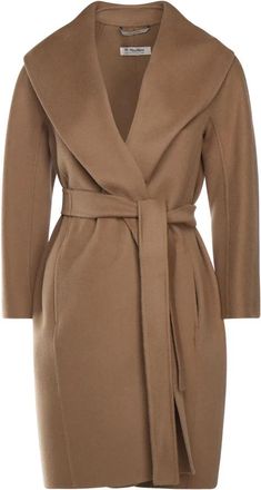 Max Mara G&uuml;rtelm&auml;ntel - - Coats - Damen - Braun - S