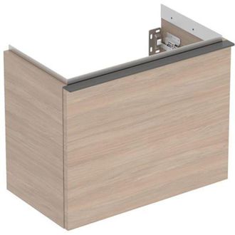 Keramag Geberit Handwaschbeckenunterschrank iCon 52x41,5x30,7cm, 1 Lade, Eiche/Gr. la. ma