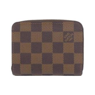 Louis Vuitton Porte-monnaie Damier Pre-owned - Femme - Pre-owned - Brun - Taille: ONE Size