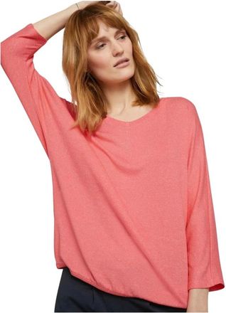 Tom Tailor Damen, Strickwaren, Rosa, LGr&ouml;&szlig;e