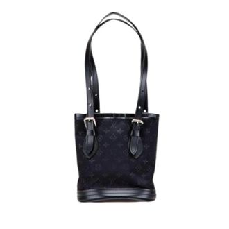 Louis Vuitton Pre-owned Monogram Satin Bucket Bag - - Pre-owned - Damen - Schwarzk - ONE SIZE