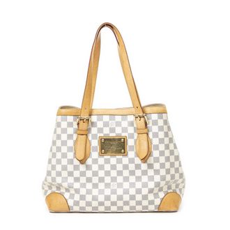 Louis Vuitton Crossbody Bags - Hampstead MM - Gr. unisize - in Wei&szlig; - f&uuml;r Damen