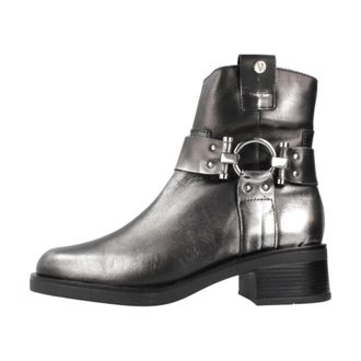 Yellow Femme, Chaussures, Gris, Taille: 39 EU Bottines &agrave; talons &eacute;l&eacute;gantes