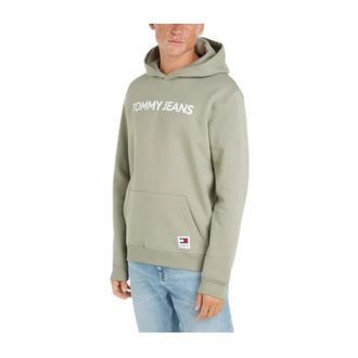 Tommy Hilfiger Klassisches Baumwoll-Sweatshirt - - Sweatshirts & Hoodies - Herren - Grau - L