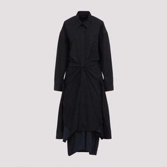 Balenciaga Maxi chemise patch&eacute;e