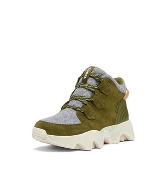 Sorel Bottes imperm&eacute;ables Kinetic Impact Caribou Plus pour femme, Vert utilitaire/aloe clair, 38 EU