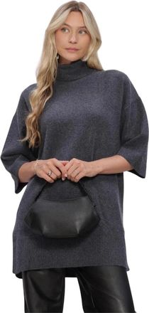 Moss Copenhagen Mschosiris 3/4 R Pullover - - Knitwear - Damen - Grau - XS/S