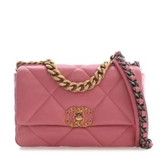 Chanel Pre-owned Small 19 Flap Bag - - Pre-owned - Damen - Rosa - ONE SIZE