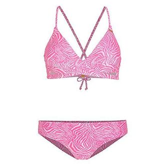 O'Neill PW BAAY MAOI Mix Fixed Set-M Bikini, Multicolore (1940 White AOP W/Pink-Purple), 36 Femme