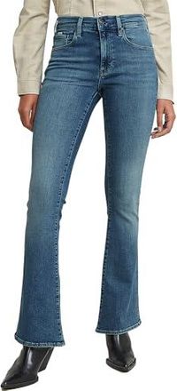 G-Star Femme Jean 3301 Flare, Bleu (faded icy blue D21290-D987-H280), 29W / 34L