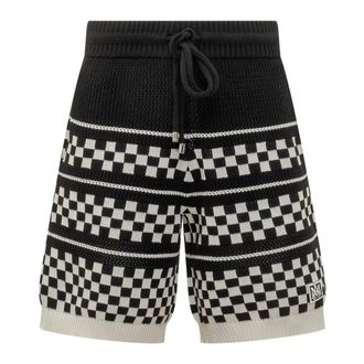 Amiri Homme, Shorts, Noir, Taille: XS Checkered Mesh Short