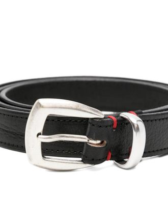 Eleventy Mens Buckle-Fastening Leather Belt Aw26 M