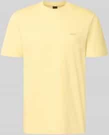 Boss Orange by Hugo Boss Regular Fit T-Shirt aus reiner Baumwolle Modell Te_interlock