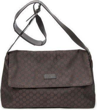 Gucci Crossbody Bags - Large Flap Messenger - Gr. unisize - in Braun - für Damen
