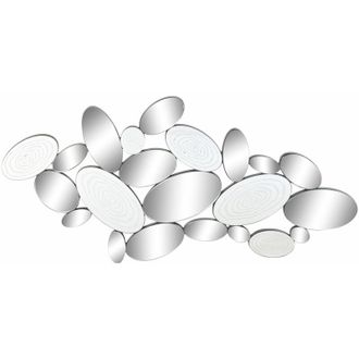 DKD Home Decor Dkd Home Decor - Holzspiegelglas 60x2x120 Multi -ggas -Holzmetallmaterial mehrfarbige Farbfamilienspiegel Details