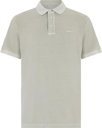 GANT Homme, Tops, Beige, Taille: M Polo en Piqu&eacute; D&eacute;lav&eacute;
