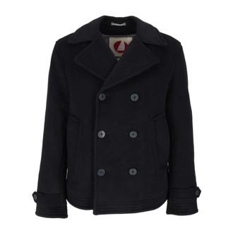 Murphy & Nye Tack Double-Breasted Peacoat - Homme - Manteaux - Bleu - Taille: XL