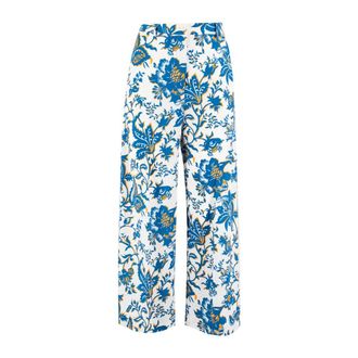 Etro Wide Hosen - - Trousers - Damen - Blau - S