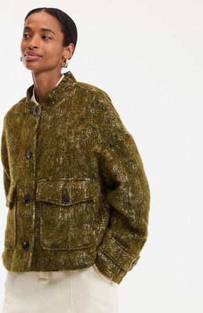 La Redoute Collections Veste Courte Et Ample Fermeture Boutonn&eacute;e