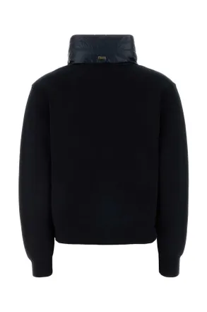 Herno Bimateriale Down Jacket - Navy