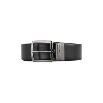 Armani Wendbarer Lederg&uuml;rtel - - Accessories - Herren - Schwarzk - ONE SIZE
