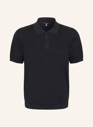 Cinque Cinque Strick-Poloshirt Ciflav blau