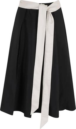 Max Mara Femme, Jupes, Noir, Taille: 34 FR Basque Midi Skirt