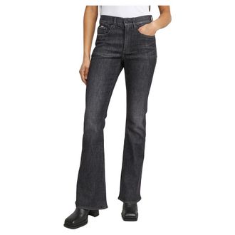 G-Star G-Star Damen 3301 Flare Jeans, Schwarz (Worn in Asteroid Grey D21290-D535-G916), 26W / 30L