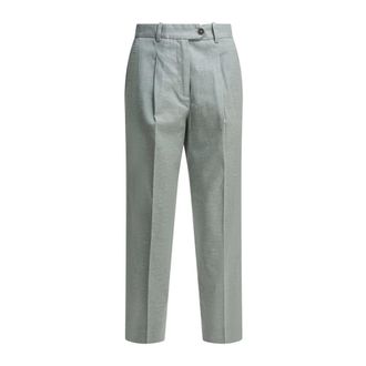 Circolo 1901 Hosen mit Bundfalten - - Trousers - Damen - Blau - M