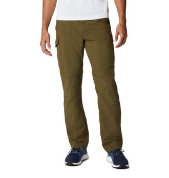 Columbia Silver Ridge Convertible Hose für Herren, atmungsaktiv, UPF 50 Sonnenschutz, New Olive, 44