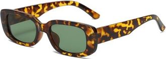 Generic Lunettes De Soleil &Agrave; Petite Monture For Hommes Et Femmes, Polyvalentes, For Vacances, F&ecirc;te, Plage, Conduite(Green)