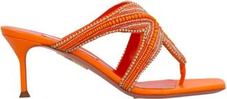 Aquazzura Femme, Chaussures, Jaune, Taille: 41 EU Reef Star 65 Sandal