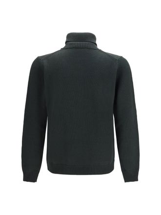 Roberto Collina Mens Turtleneck Wool Sweater 25 Merino Ovis Aries