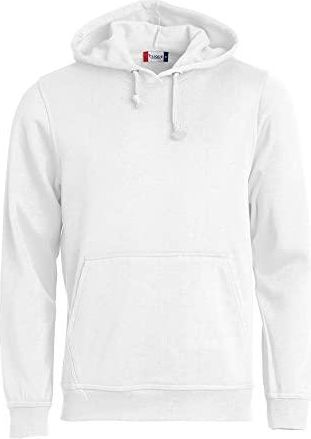 Clique Basic Sweat à Capuche, Blanc, XXL Homme