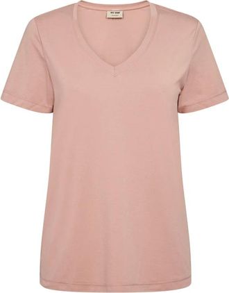 Mos Mosh MOS Mosh, Femme, Tops, Orange, Taille: 36 FR Dala V-Ss Basic Tee