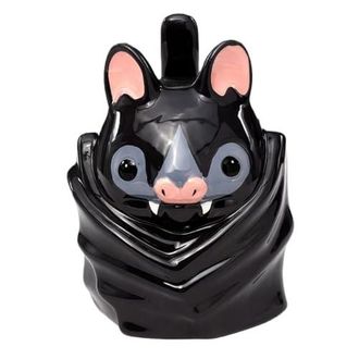 Generic Wiboie Tasse &agrave; caf&eacute; du matin | Tasse &agrave; eau d&eacute;corative de 300 ml | Tasse &agrave; caf&eacute; chauve-souris invers&eacute;e pour la maison, le bureau, l&eacute;cole, lappartement,