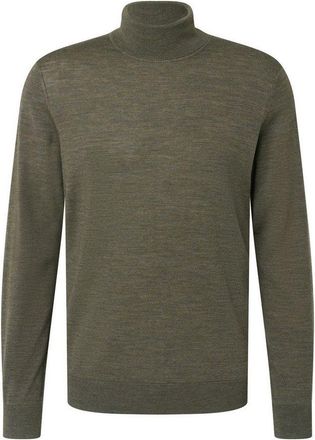 Bugatti Rollkragenpullover aus 100 % Merinowolle