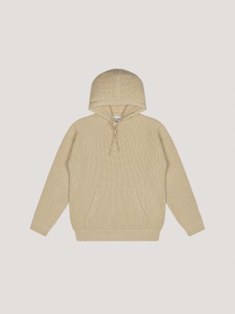 Circolo 1901 Fishermans rib hodeed sweatshirt Corda 696F / XL