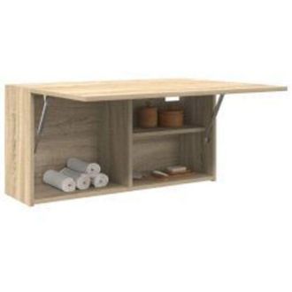 Les Tendances Armoire murale de bain ch&ecirc;ne sonoma 80x25x40 bois ing&eacute;nierie