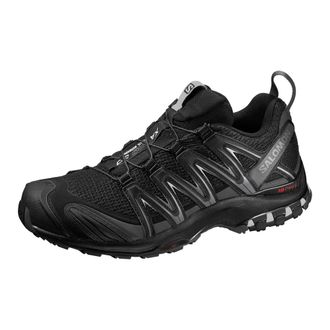 Salomon XA Pro 3D Herren Trailrunning- und Wanderschuhe, Outdoor-bereit, Grip, Langlebiger Schutz, Black, 49 1/3