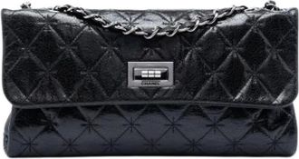 Chanel Pre-owned Sac bandouli&egrave;re Vintage - Femme - Pre-owned - Noir - Taille: ONE Size
