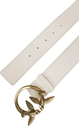 Pinko Love Berry Belt - White
