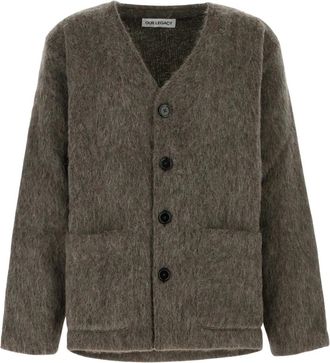 Our Legacy Femme, Pulls, Gris, Taille: 50 FR Cardigan