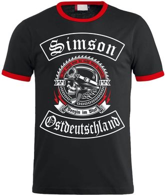 Spass Kostet T-Shirt Benzin im Blut Simson Ostdeutschland Gr&ouml;sse S - XXXL simsontreffen Ost