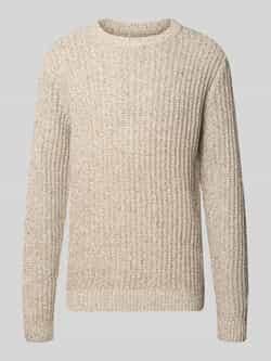 Jack & Jones Regular Fit Strickpullover aus Baumwoll-Mix Modell AXON