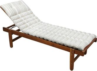Eden Paris Coussin de sol ou Bain de soleil Manuel blanc